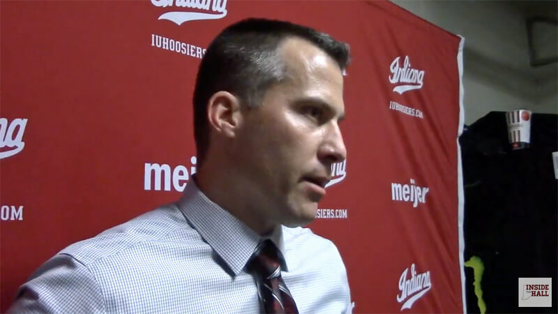 Video: Scott Cross reacts to loss at Indiana - Inside the Hall ...