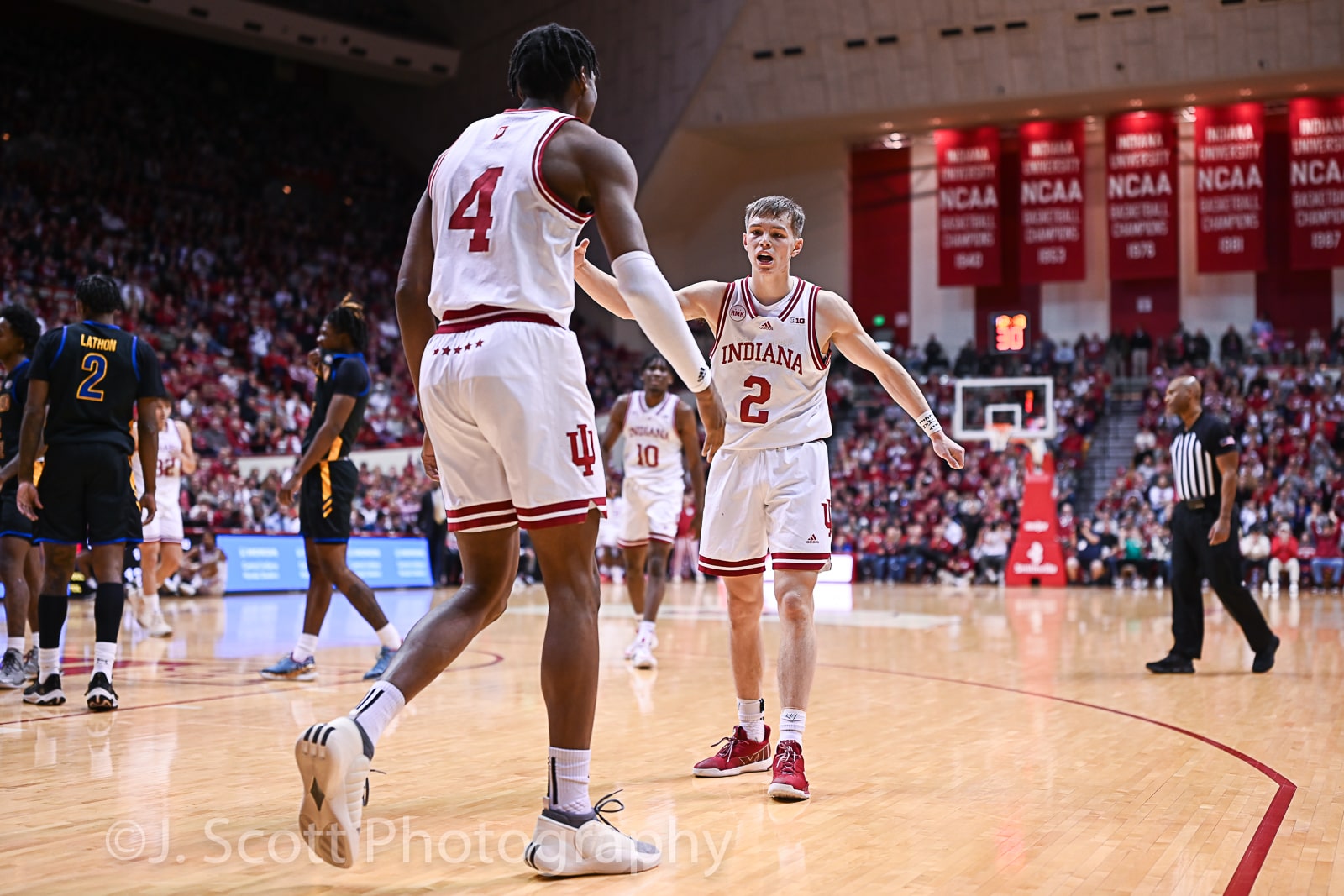 Down 15 in the second half, Indiana finds a way to win against Morehead ...