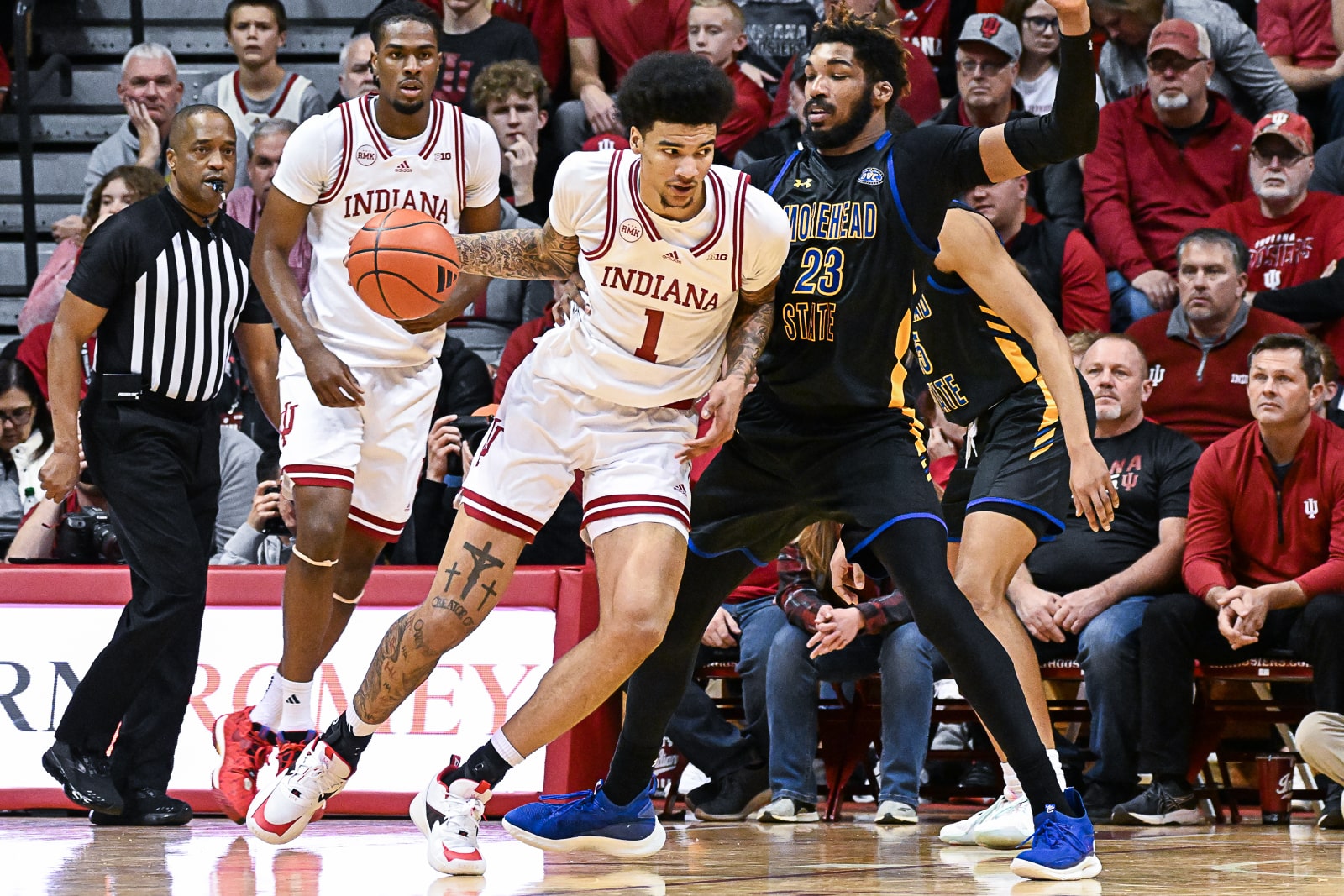 Former IU big man Kel'el Ware rises in ESPN's NBA mock draft following ...