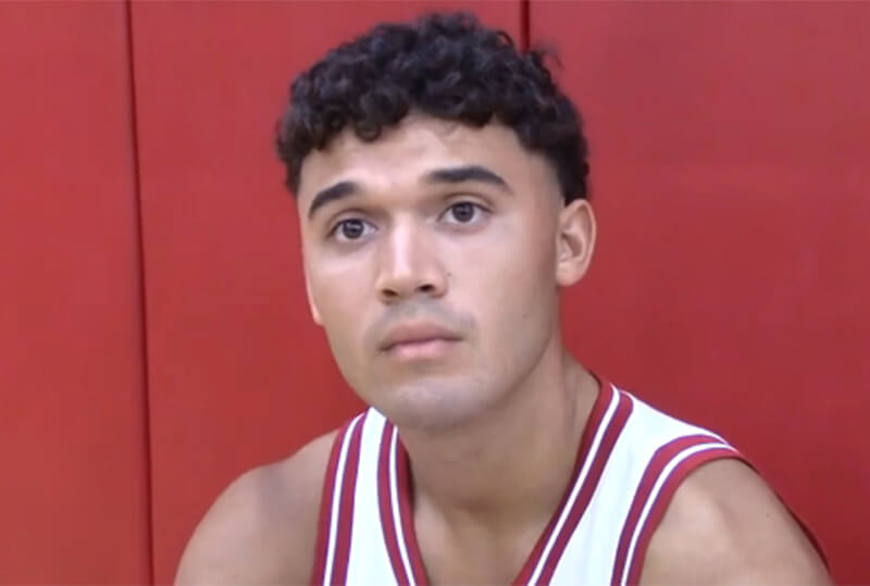 Video: Anthony Leal preseason interview at IU basketball media day ...