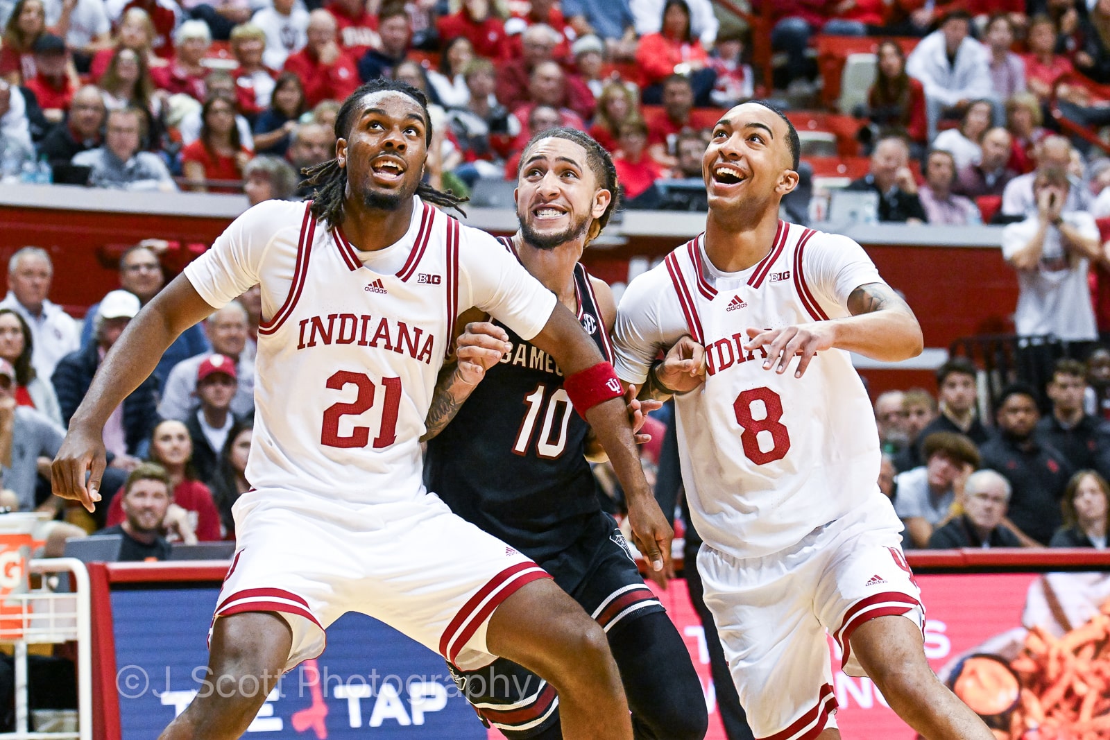 One notable number for each IU rotation player through three games ...