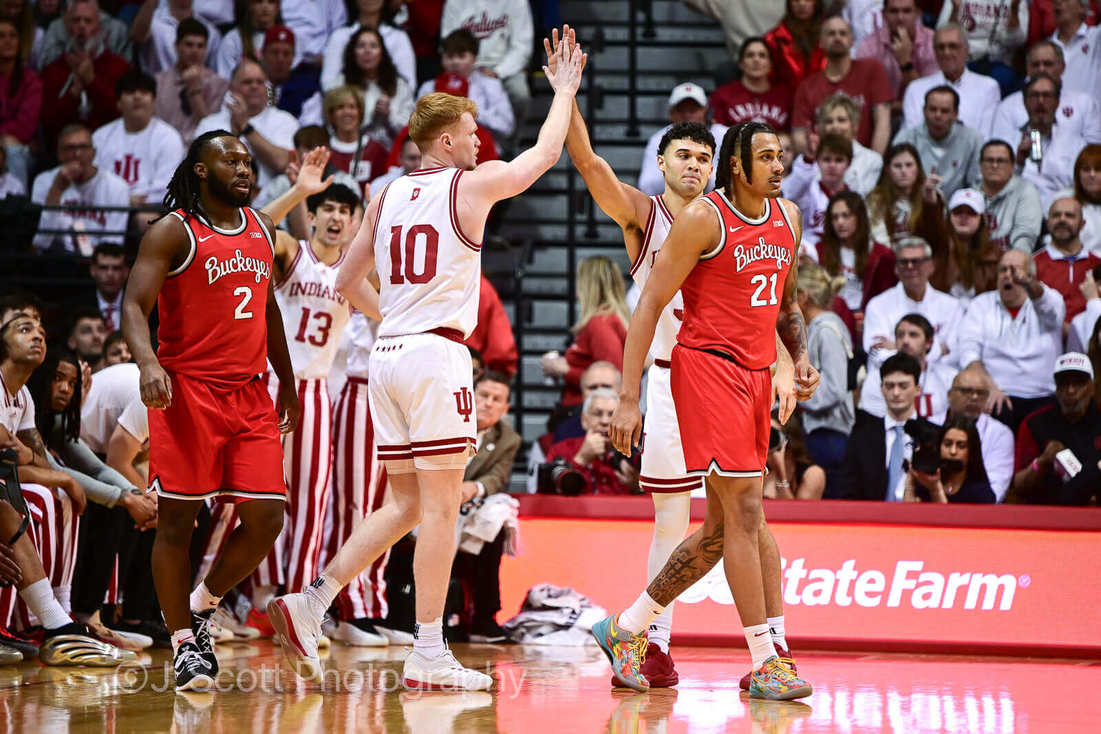 Photo Gallery: Indiana vs. Ohio State - Inside the Hall | Indiana ...