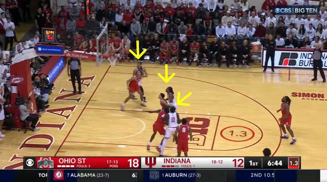 Film Session: Chronicling Indiana's 18 second-chance points against ...