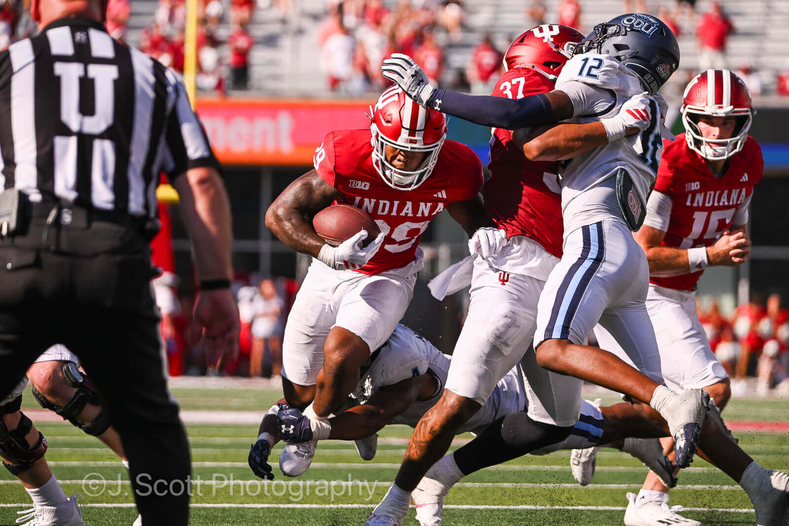 IU football running back Lee Beebe Jr. out for the season with knee ...