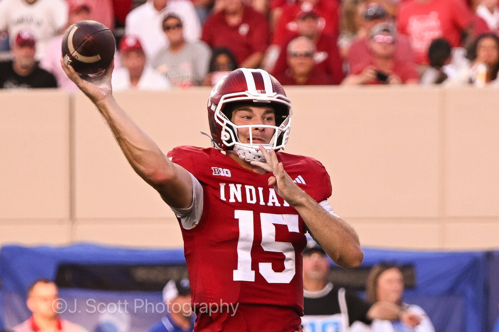 IU football climbs in AP and coaches polls ahead of Big Ten opener ...