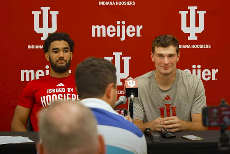 Video: Aiden Fisher, Elijah Sarratt, Fernando Mendoza and Pat Coogan ...