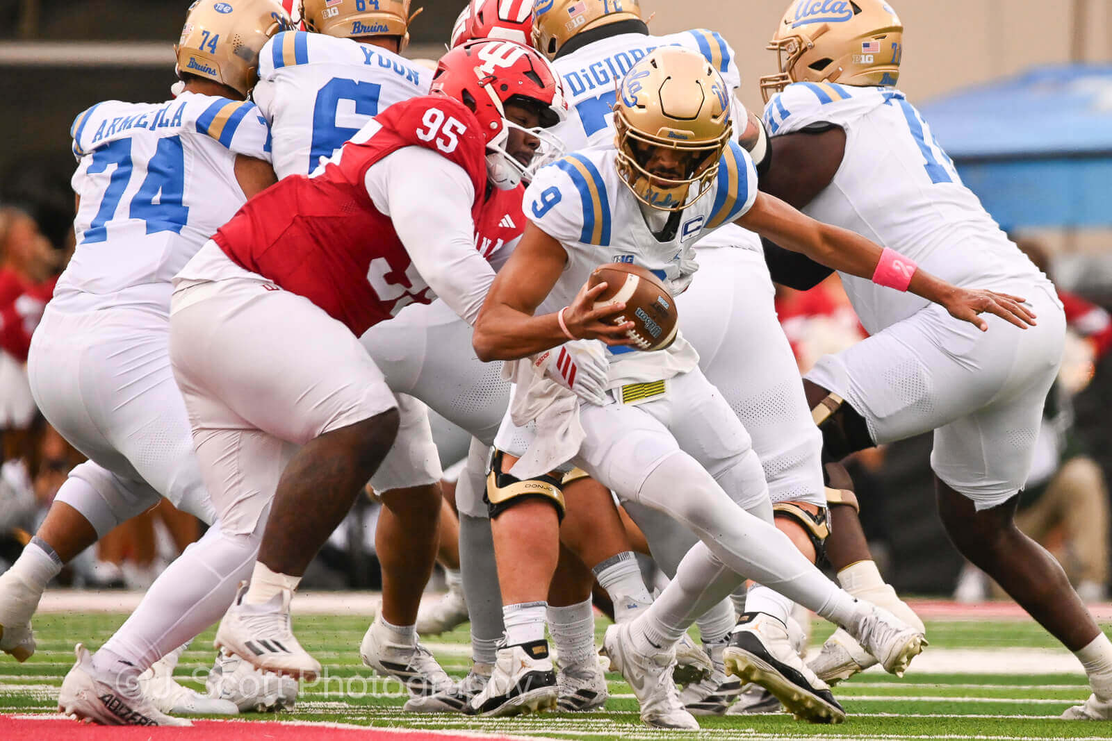 IU football's ‘blue collar’ defensive line powers rout of UCLA - Inside ...