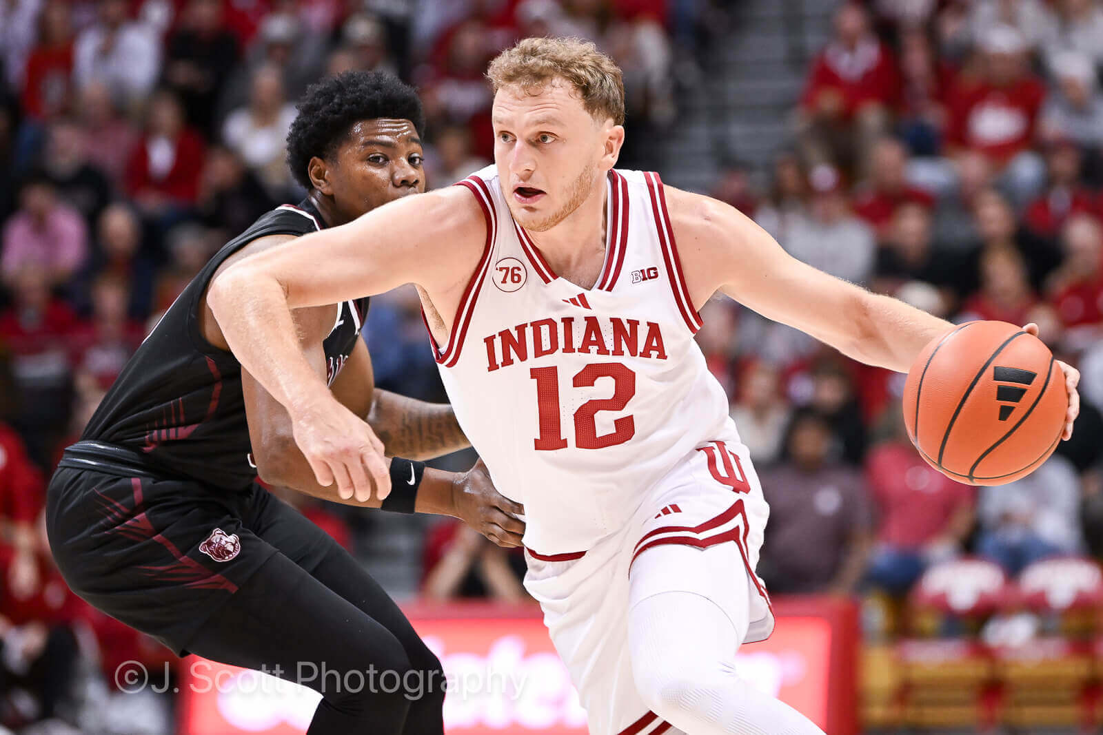 IU basketball's Tucker DeVries named co-Big Ten player of the week - Inside the Hall | Indiana ...
