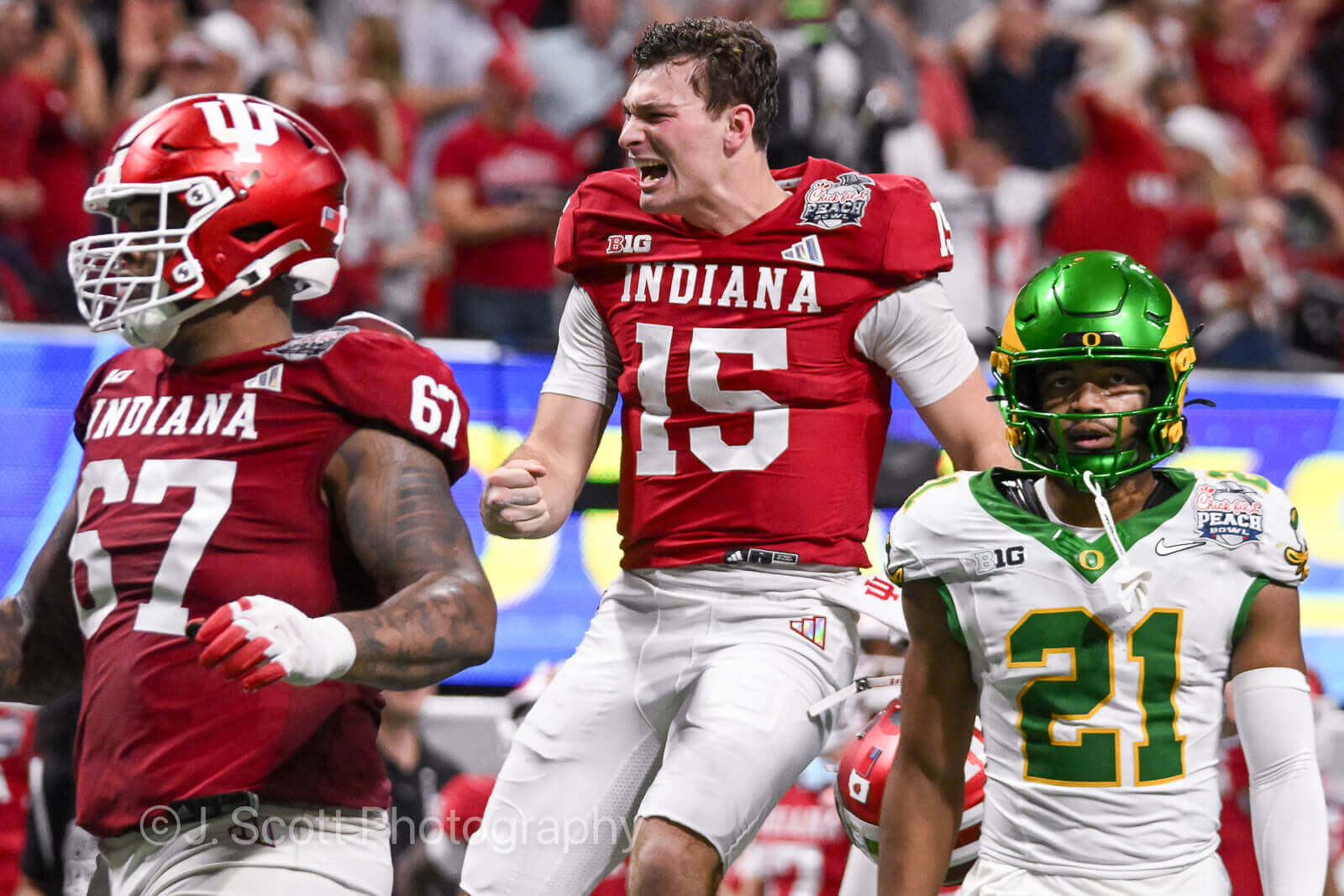 IU football leaves no doubt, books ticket to national title game in ...