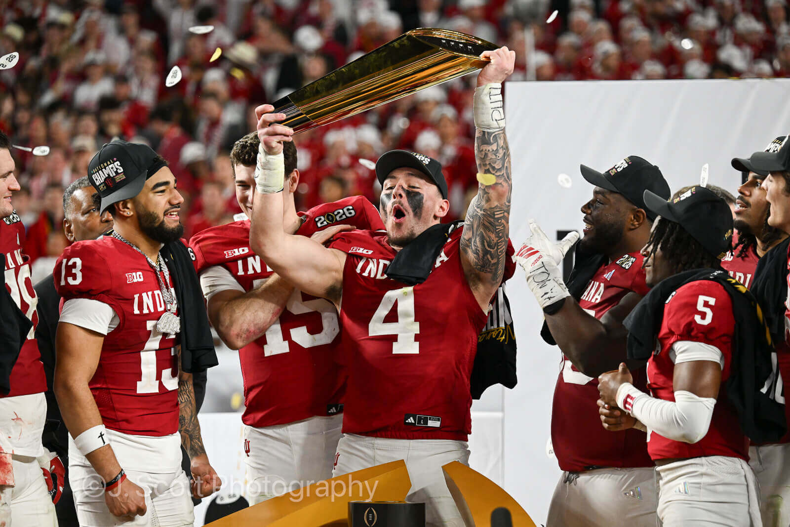 IU football's national championship win was the second most-watched ...