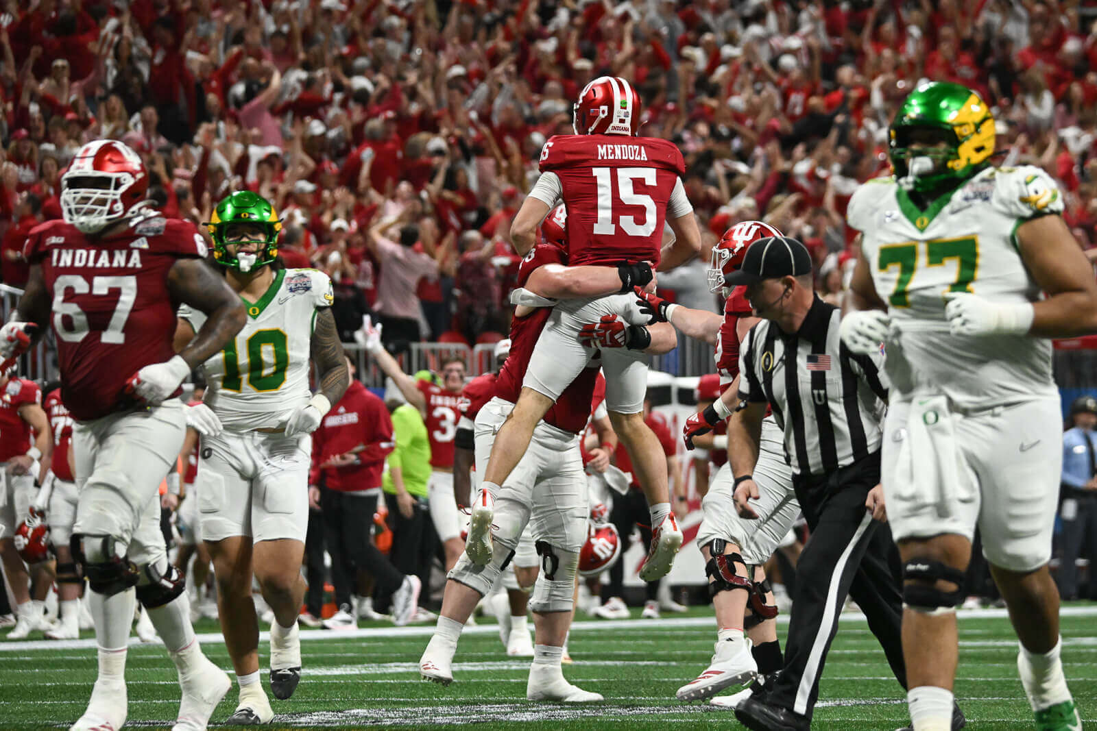 Instant recap: Indiana 56, Oregon 22 - Inside the Hall | Indiana ...