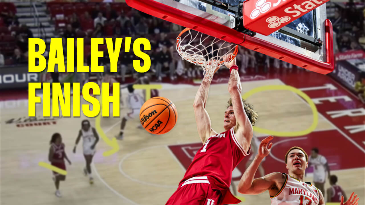 Film Session: How Reed Bailey helped shut the door against Maryland ...