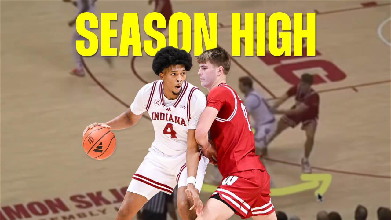 Film Session: Breaking down Sam Alexis' 19 points against Wisconsin ...